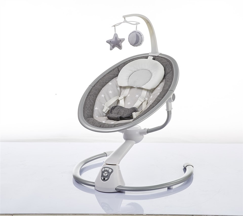 Electric Baby Bouncer Rotate Baby Seat 360 Degrees Infant Rocker Chair